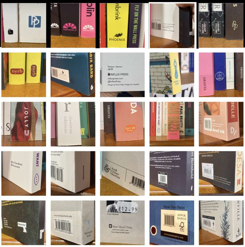 Independent Publishers | How many imprints in one smallish bookshop ...